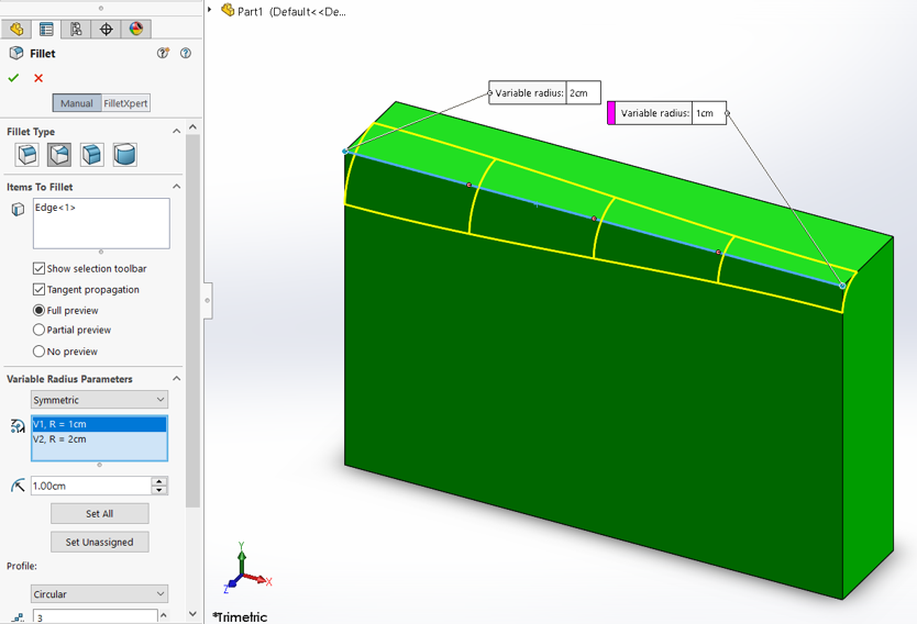 آموزش سالیدورک فیلت‌ (Fillets) + ویدیو فارسی