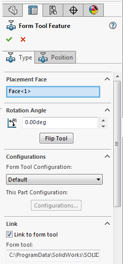 آموزش سالیدورک دستور Forming Tools کامل